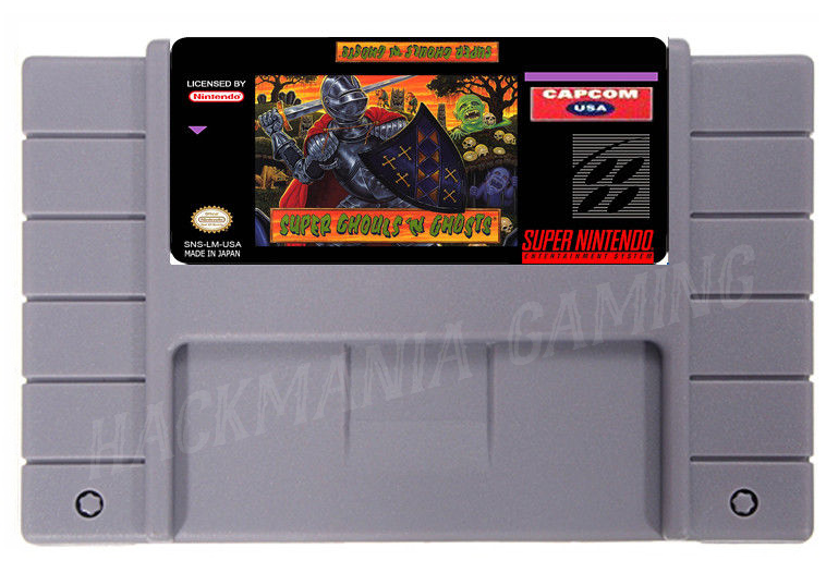 GHOULS 'N GHOST SNES US – Hackmania Gaming